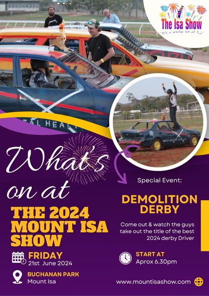 Demolition Derby – MOUNT ISA SHOW