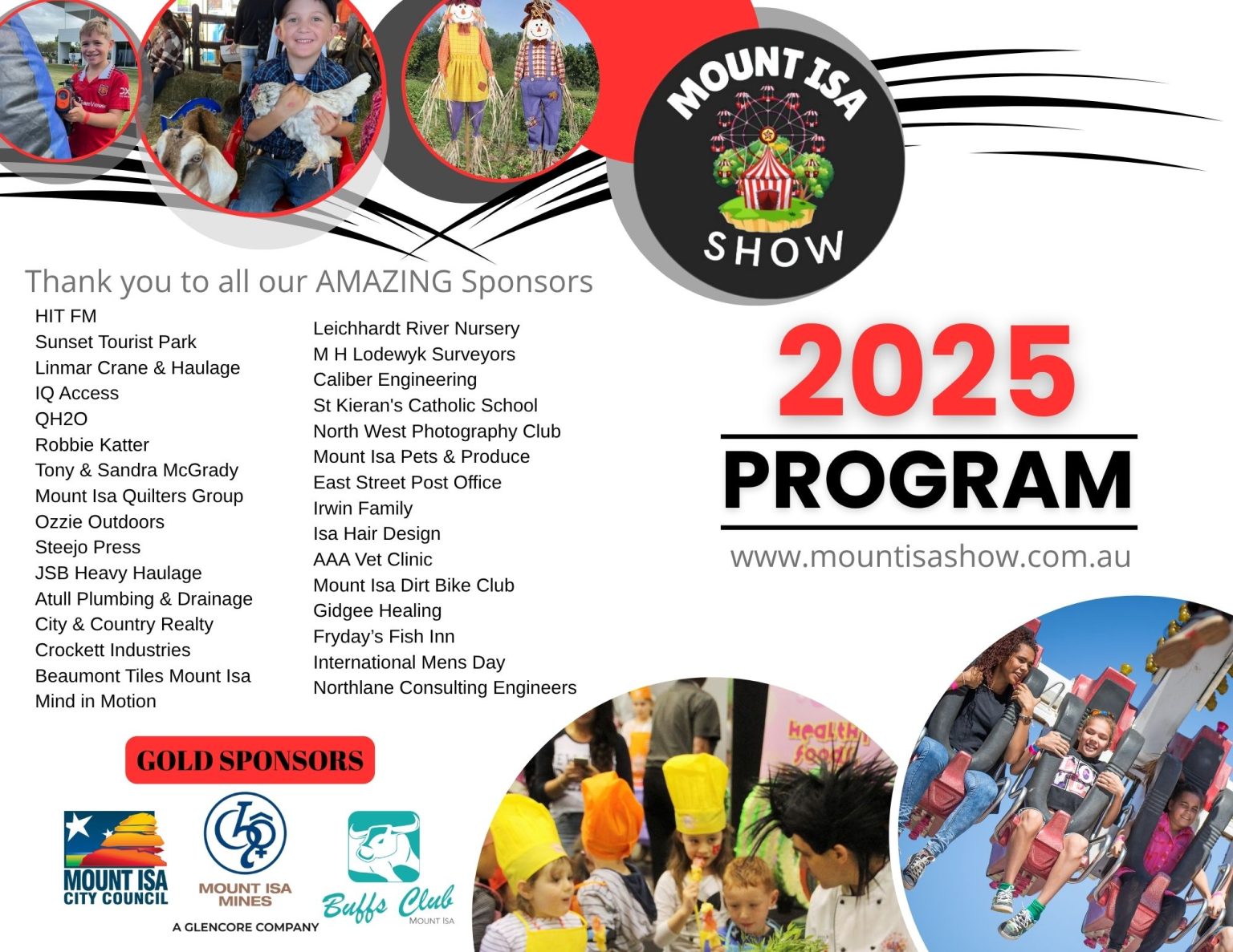 2025 EVENTS PROGRAM – MOUNT ISA SHOW