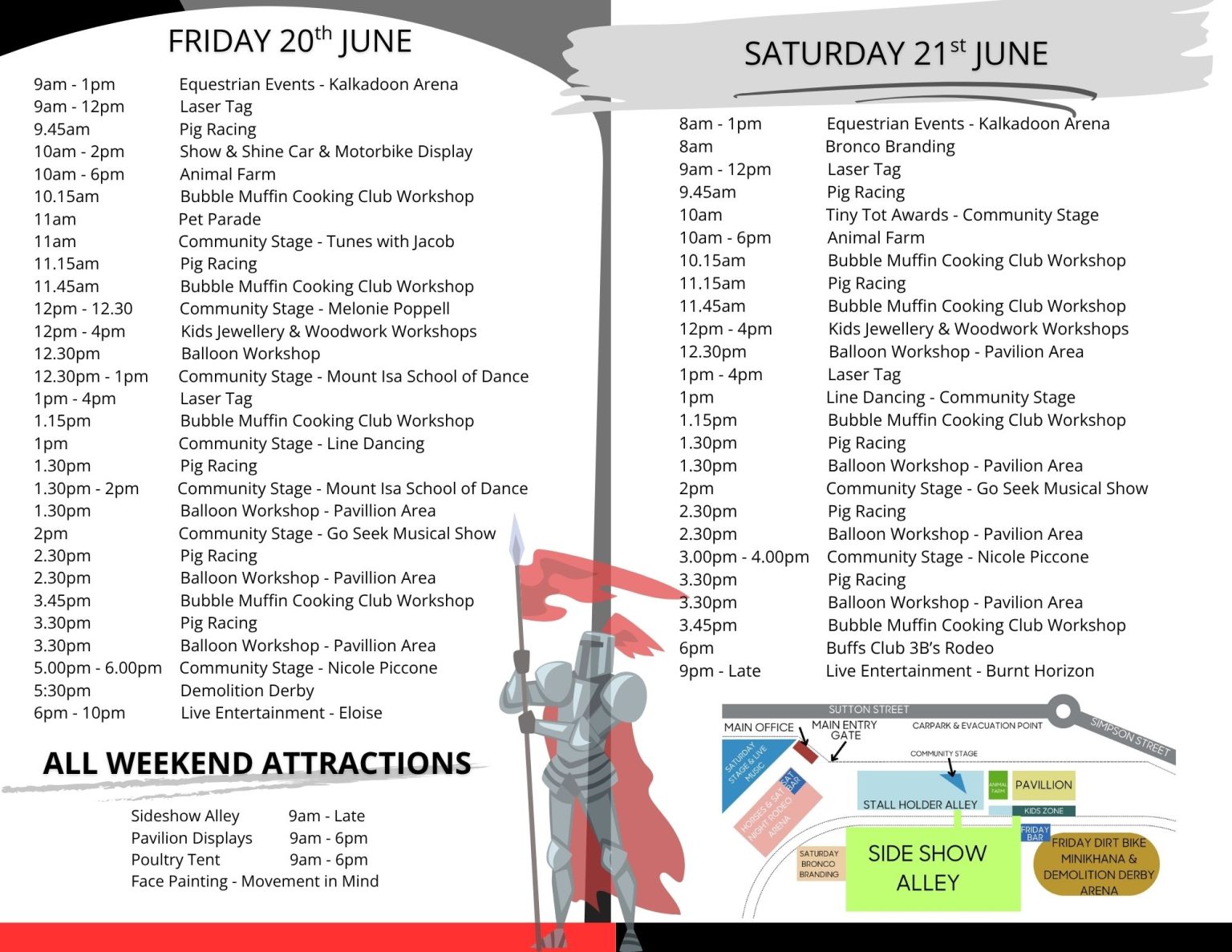 2025 EVENTS PROGRAM – MOUNT ISA SHOW